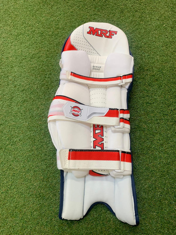 MRF GENIUS GRAND BATTING PADS BLUE– MENS | SportsHQ