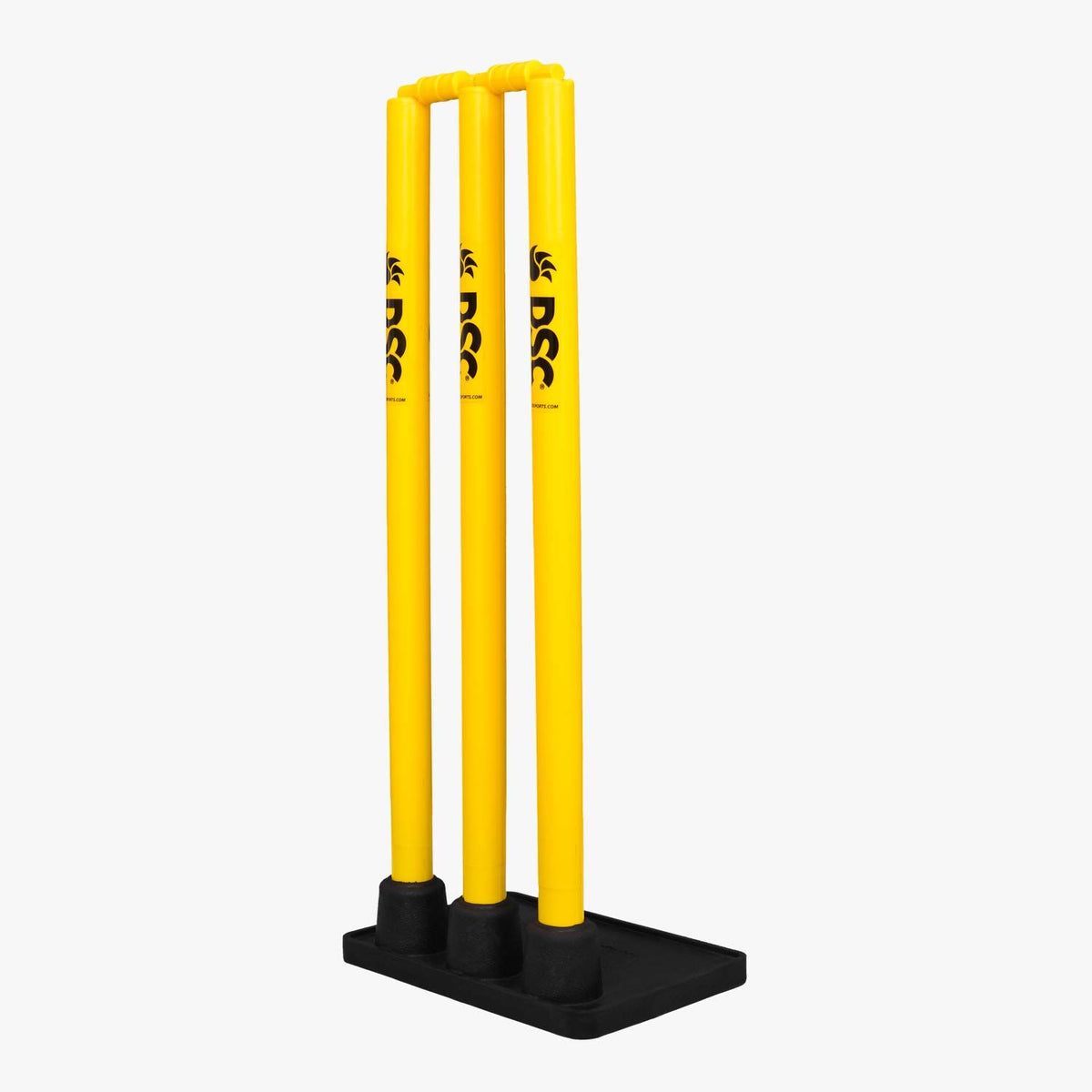 DSC PLASTIC STUMP SET- RUBBER BASE | SportsHQ